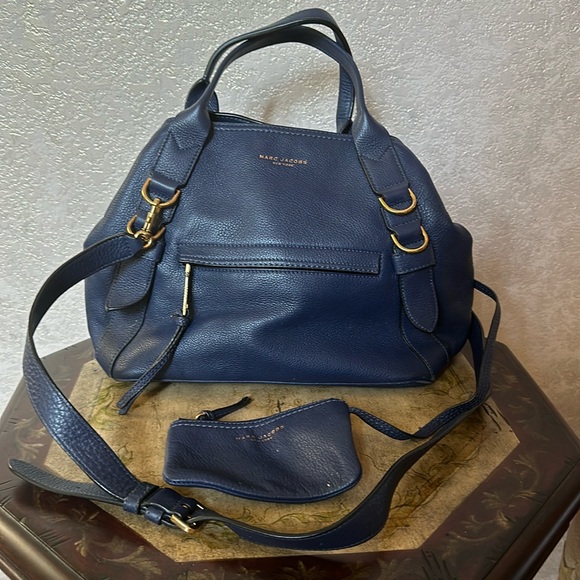 Marc Jacobs | Bags | Marc Jacobs The Anchor Leather Shoulder Bag In ...